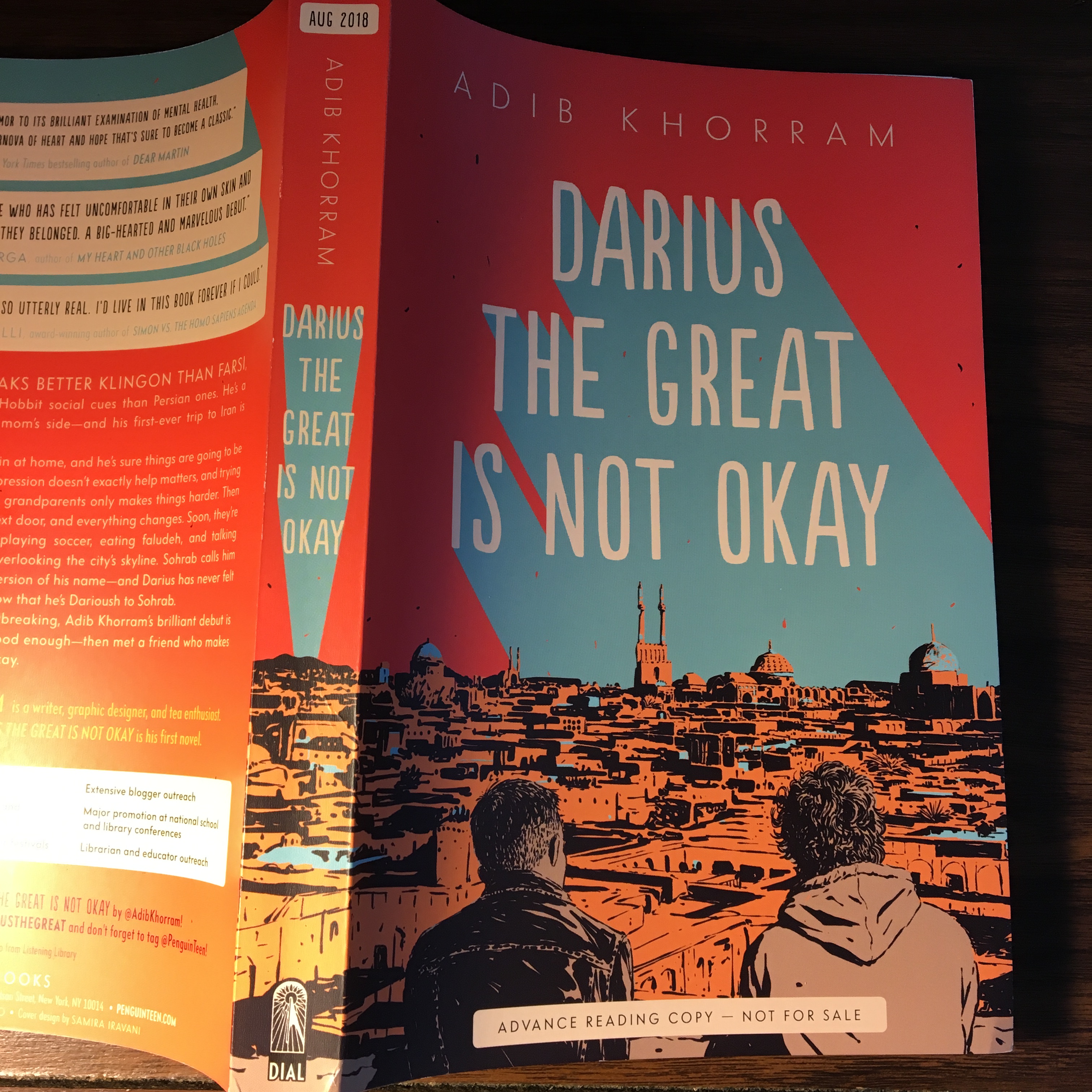 Book Review : “Darius the Great is Not Okay” by Adib Khorram – The OC ...